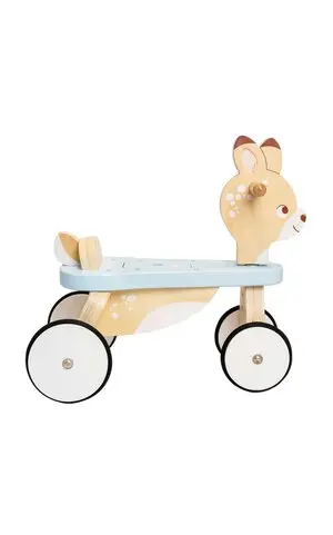 LE TOY VAN Woodland Ride-on Wooden Deer - Multi