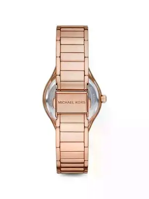 Michael Kors Mini Sylvia Pavé Rose-gold-tone Watch