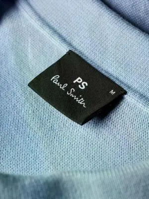 Paul Smith Artist Stripe Zip-up Polo Shirt