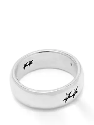 TWOJEYS Signature Star-engraved Ring - Silver