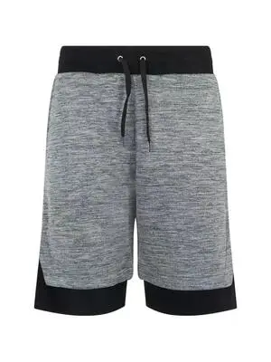 Moschino Drawstring Layered-effect Shorts - Grey
