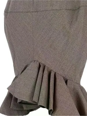 Jacquemus La Jupe Palmier Ruffled Skirt