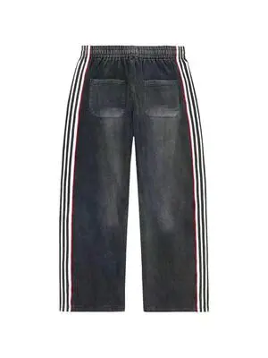 VALE FOREVER Talisman Side-stripe Track Pants - Grey