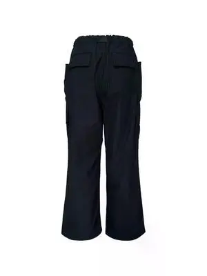 Comme Des Garçons Belted Multi-pocket Cargo Pants - Black