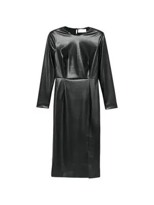 ERMANNO FIRENZE Lace-trim Cut-out Midi Dress