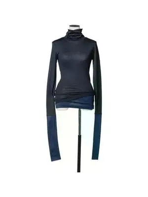MULLER OF YOSHIOKUBO Layered-hem Super-long-sleeve Top - Neutrals