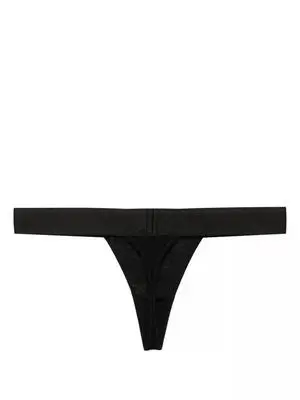 Palm Angels Logo-tape Stretch-cotton Thong