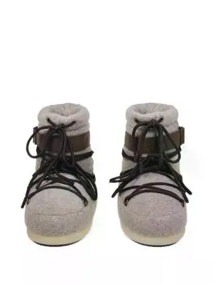 Moon Boot Evx Light Nubuck Beige Felt Boots