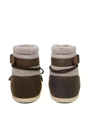 Moon Boot Evx Light Nubuck Beige Felt Boots