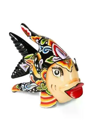 TOMS DRAG Oscar Fish Ornament - Black