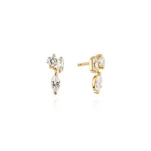 AARIA LONDON Isola Stud Earring - Silver