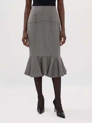 Jacquemus Skirt Colour - Mud