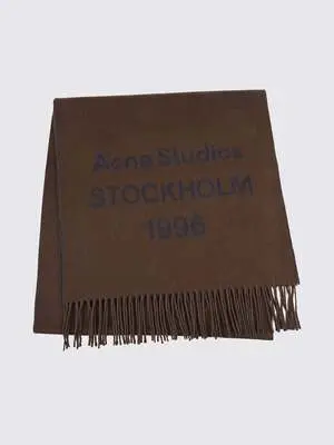 Acne Studios Scarf Colour - Brown