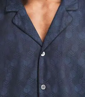 Zimmerli Cotton Jacquard Luxury Pyjama Set