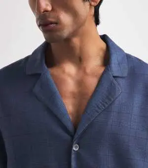 Zimmerli Cotton-merino Flannel Pyjama Set