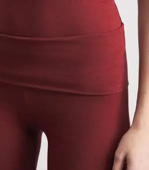 SKIMS Cotton-blend Foldover Trousers