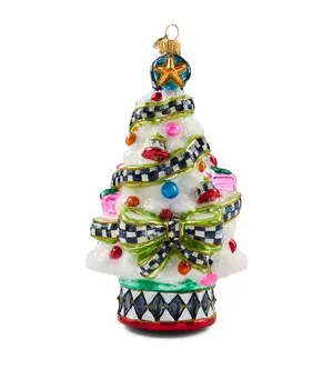 MACKENZIE-CHILDS Confetti Tree Decoration - Red