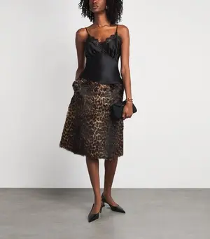 FRAME Silk Lace Cami Top
