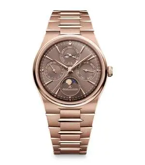 JAEGER-LECOULTRE Rose Gold Master Control Chronometre Perpetual Calendar Watch - Pink