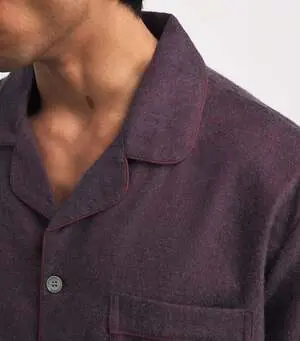 Derek Rose Cotton-cashmere Arley Pyjama Set