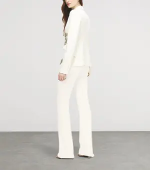 Alexander McQueen Wool Tree Of Life Blazer