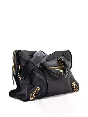 Balenciaga Medium City Classic Metallic Edge Leather Two-way Handbag