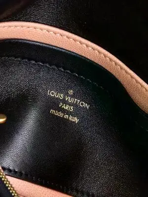 LOUIS VUITTON Convertible Coussin Pochette Monogram Embossed Lambskin Shoulder Bag
