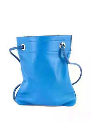 Hermès Aline Bag Milo Lambskin And Swift Mini Crossbody Bag - Blue