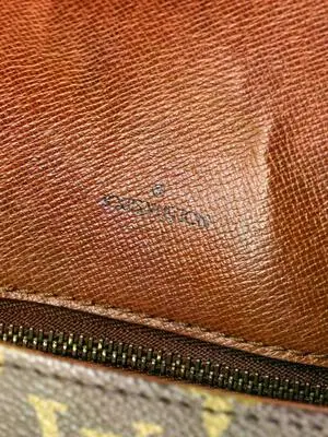 LOUIS VUITTON Saint Cloud Handbag Monogram Canvas Mm Shoulder Bag - Brown