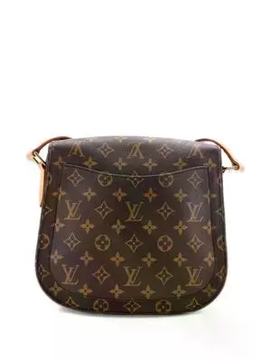 LOUIS VUITTON Saint Cloud Handbag Monogram Canvas Mm Shoulder Bag