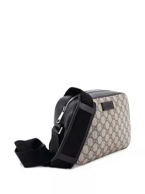 Gucci Camera Shoulder Bag Gg Coated Canvas Small Crossbody Bag
