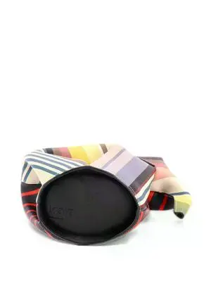 Loewe Elephant Printed Leather Mini Crossbody Bag - Multicolour