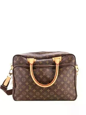 LOUIS VUITTON Icare Laptop Bag Monogram Canvas Business Bag - Brown
