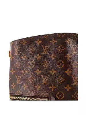 LOUIS VUITTON Melie Handbag Monogram Canvas Hobo Bag - Brown