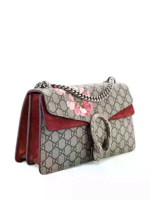 Gucci Dionysus Bag Blooms Print Gg Coated Canvas Small Shoulder Bag - Brown