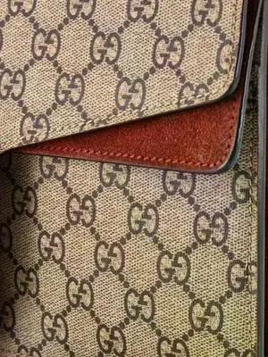 Gucci Dionysus Bag Blooms Print Gg Coated Canvas Small Shoulder Bag