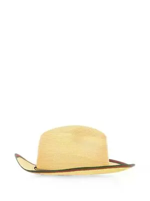 Gucci Woven-pattern Fedora Hat