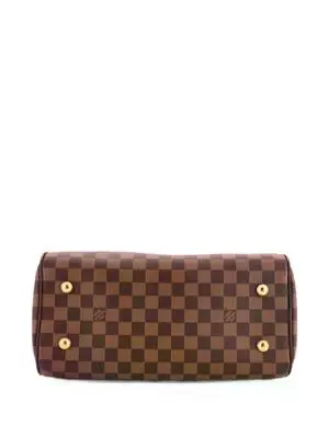 LOUIS VUITTON Duomo Boston Bag Damier Handbag - Brown