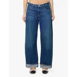 FRAME The Low Bow Cotton Denim Jeans