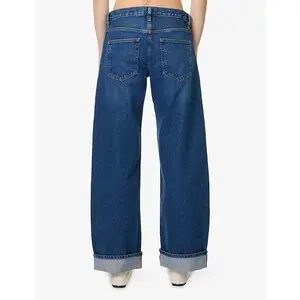 FRAME The Low Bow Cotton Denim Jeans