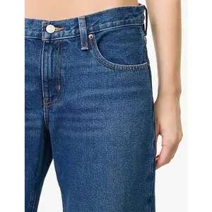 FRAME The Low Bow Cotton Denim Jeans