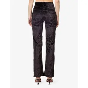 FRAME The Velvet Reboot Cotton-blend Jeans