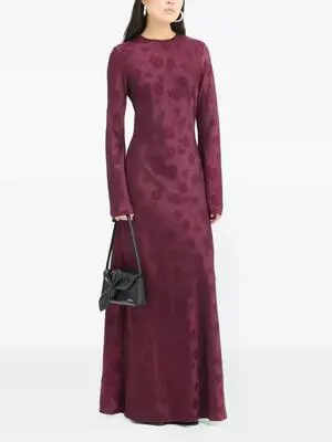 ROTATE BY BIRGER CHRISTENSEN Satin Maxi Dress