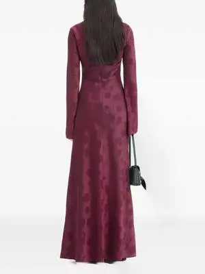 ROTATE BY BIRGER CHRISTENSEN Satin Maxi Dress