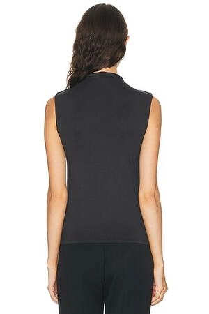 Enza Costa Fluid Viscose Jersey Sleeveless Twist Top
