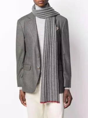 Brunello Cucinelli Ribbed-knit Scarf