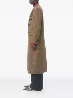 Valentino Garavani Double-breasted Glen Plaid Coat