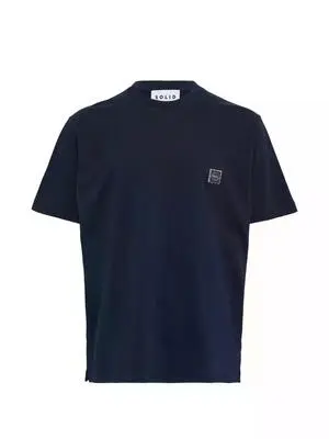 SOLID HOMME Logo-detail T-shirt
