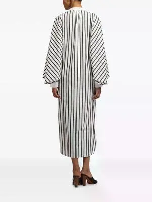 Ralph Lauren Juliana Striped Belted Dress