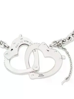 Marc Jacobs Heart Handcuff Chain Necklace